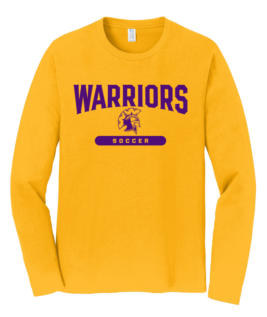 Warriors Soccer Fan Favorite Long-Sleeve Soft Tee – Waukee Letterman Locker